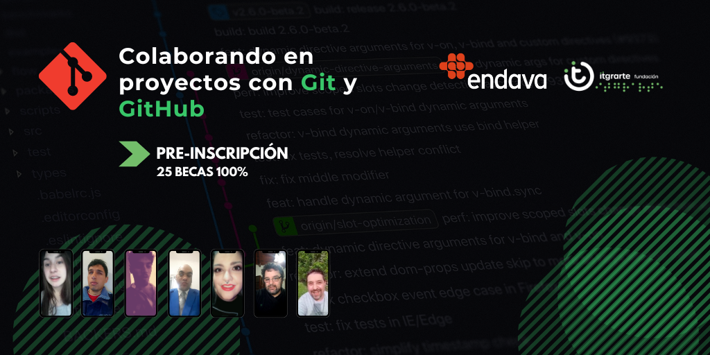 Curso: Colaborando en proyectos con Git y GitHub - itgrarte fundación